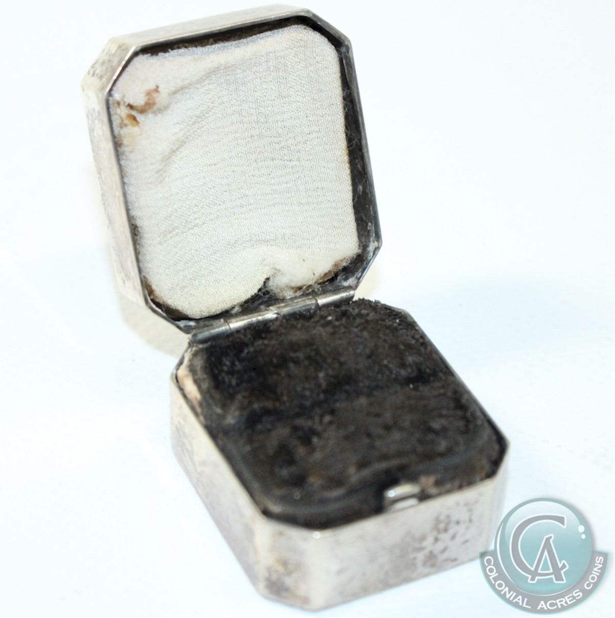 Pair of Birks Sterling Silver Ring Boxes. You will receive a Bell ...