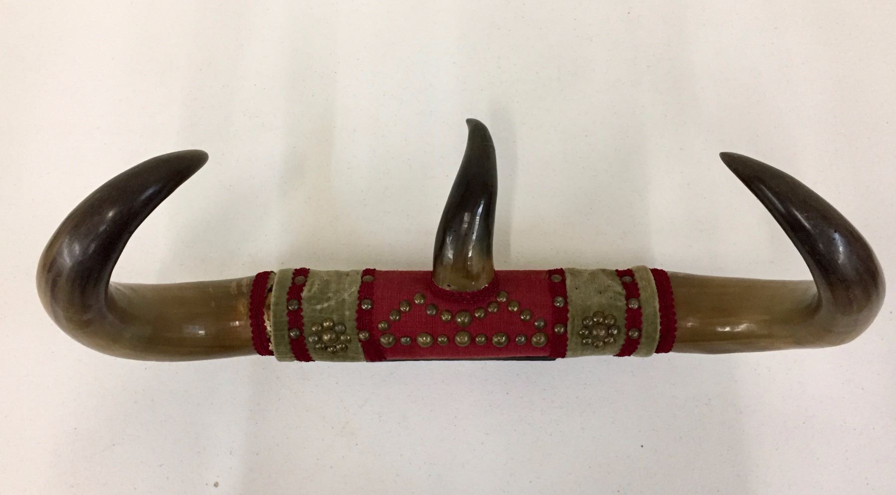 Vintage Horn Wall Hanging