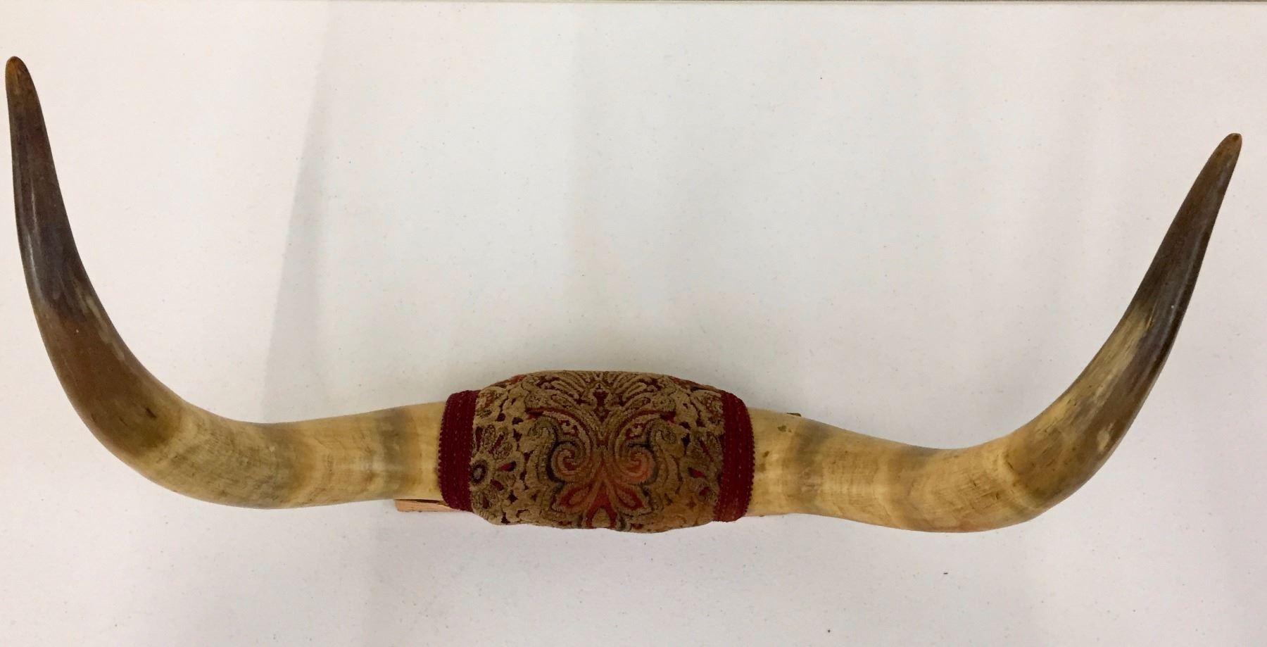 Vintage Horn Wall Hanging