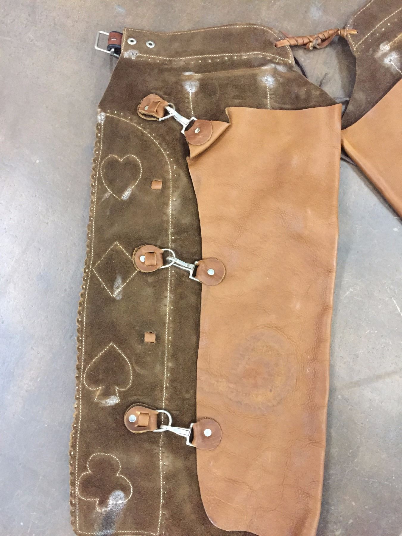 Pair of Fancy Vintage Kids Chaps