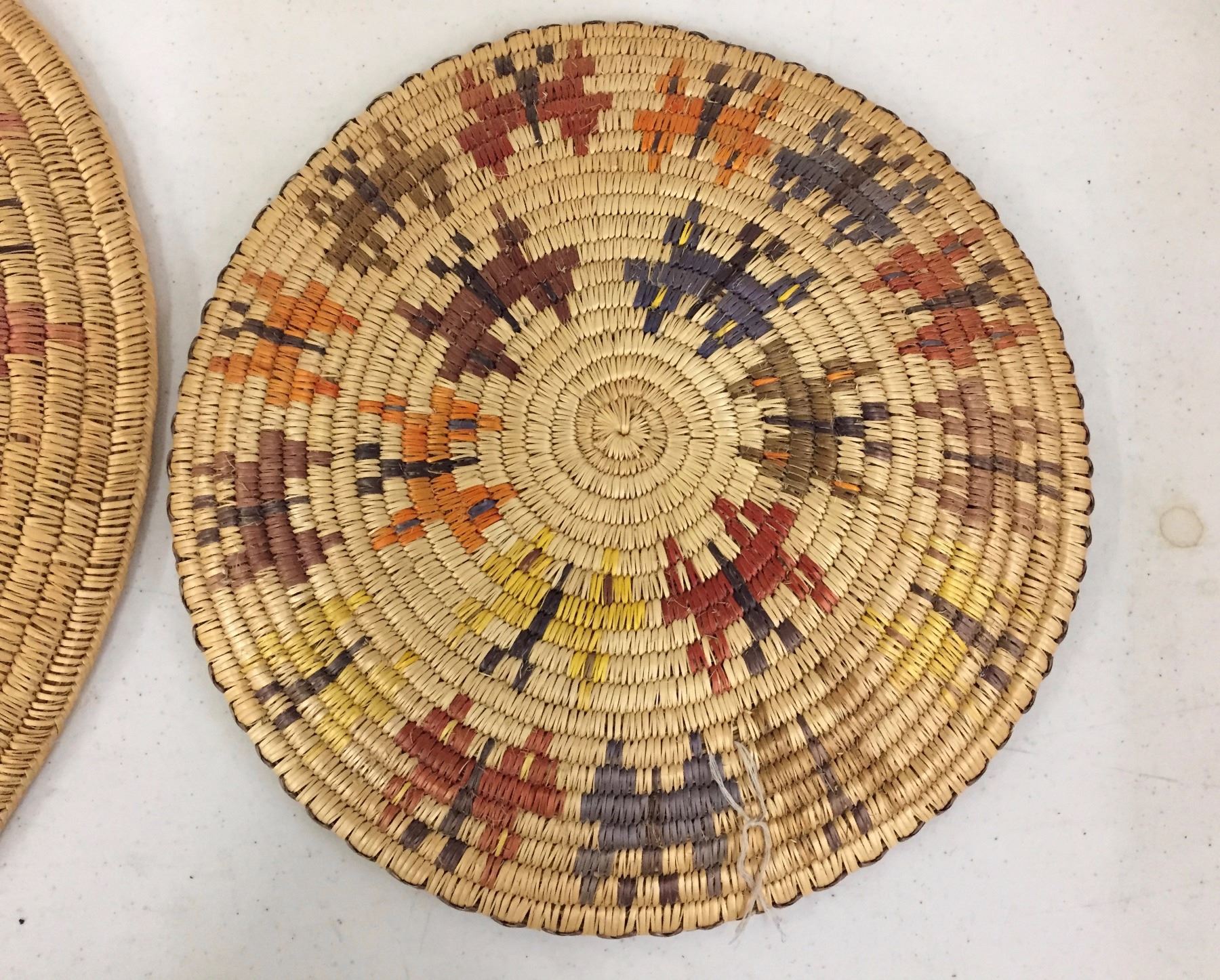 Two Vintage Paiute Baskets