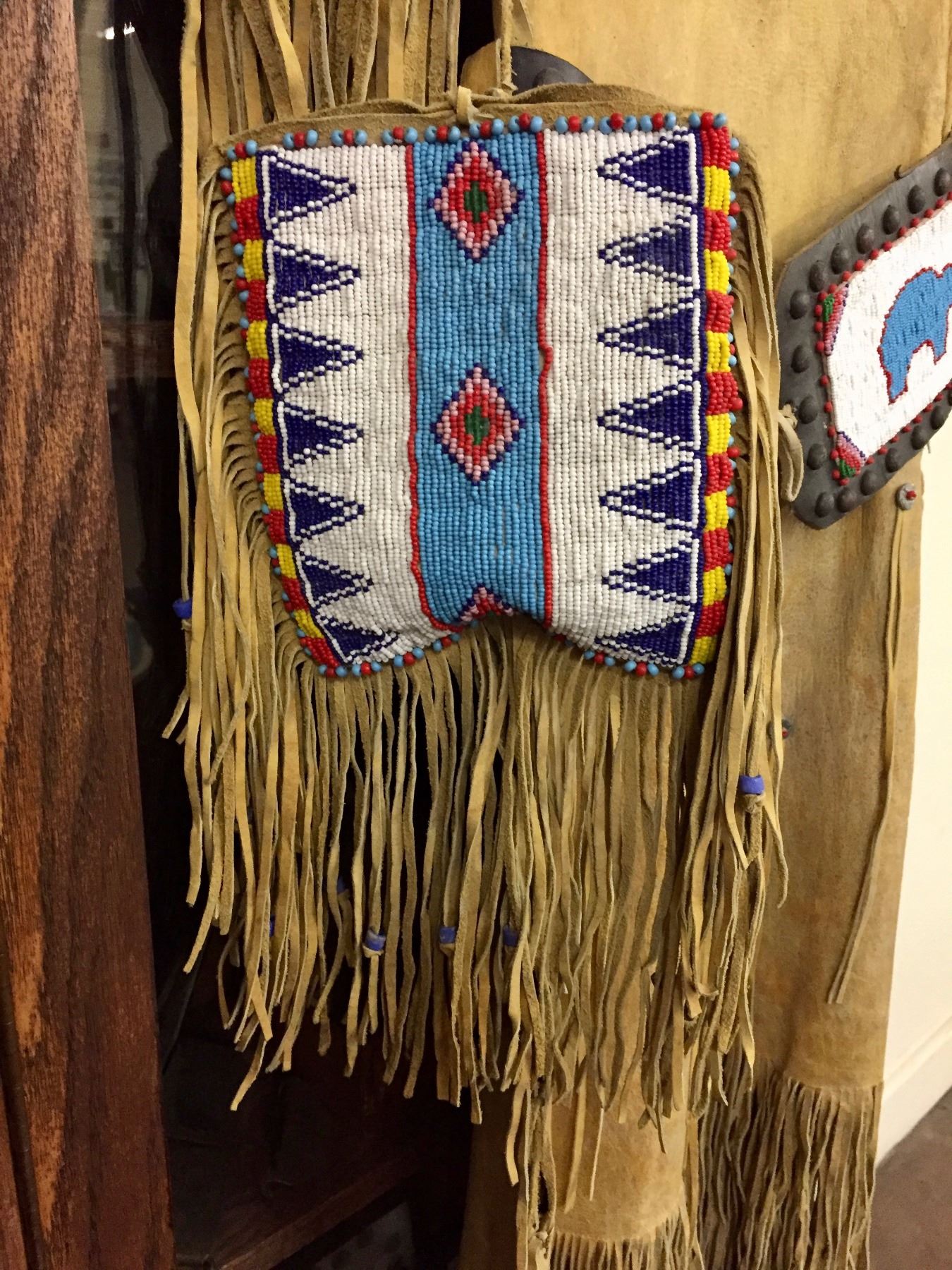 Sioux Beaded Dress and Accessories