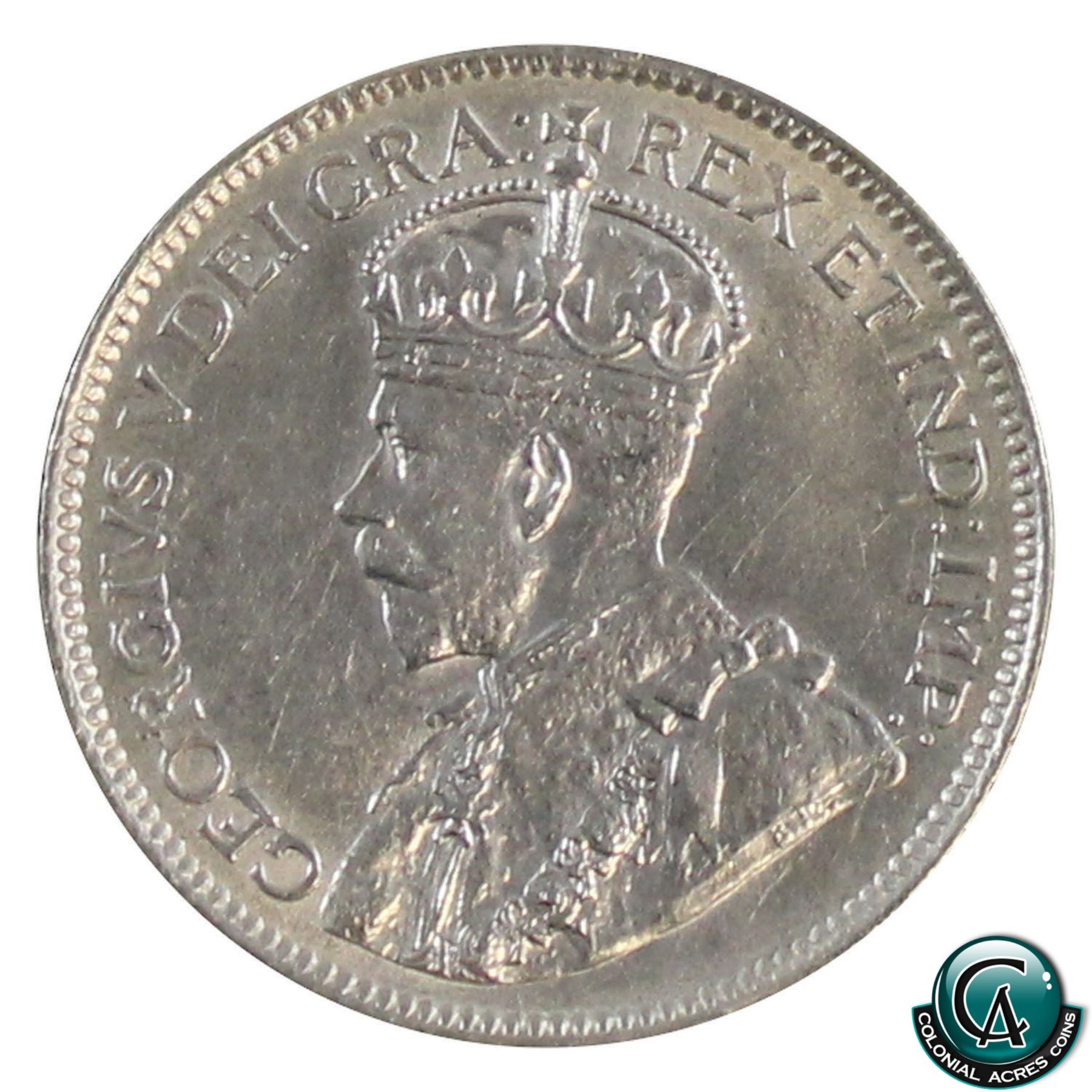 25-cent 1913 ICCS Certified AU-50.