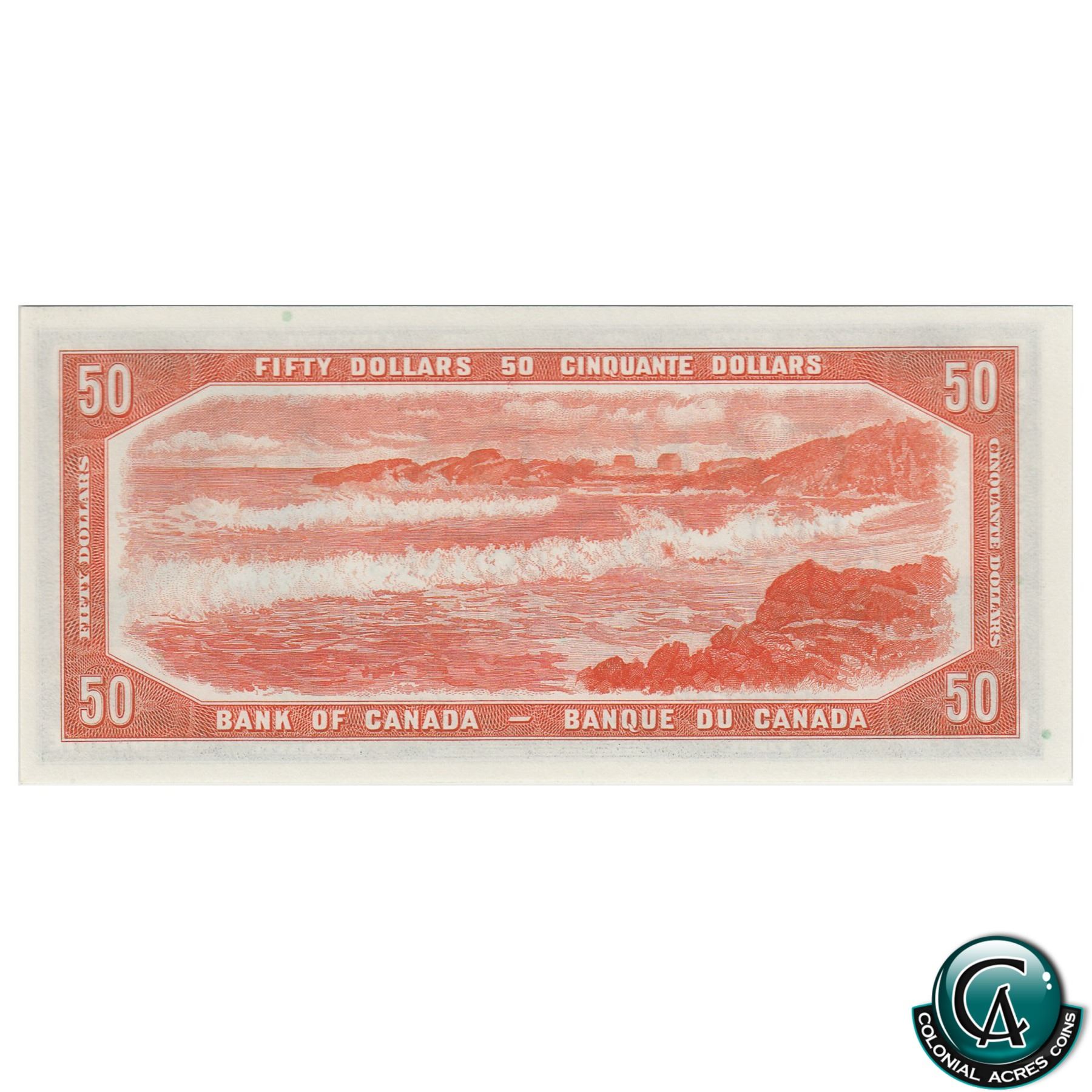BC-34a 1954 Bank of Canada Devil's Face $50, Coyne-Towers, S/N: A/H0067732 PMG Certified Choice UNC-