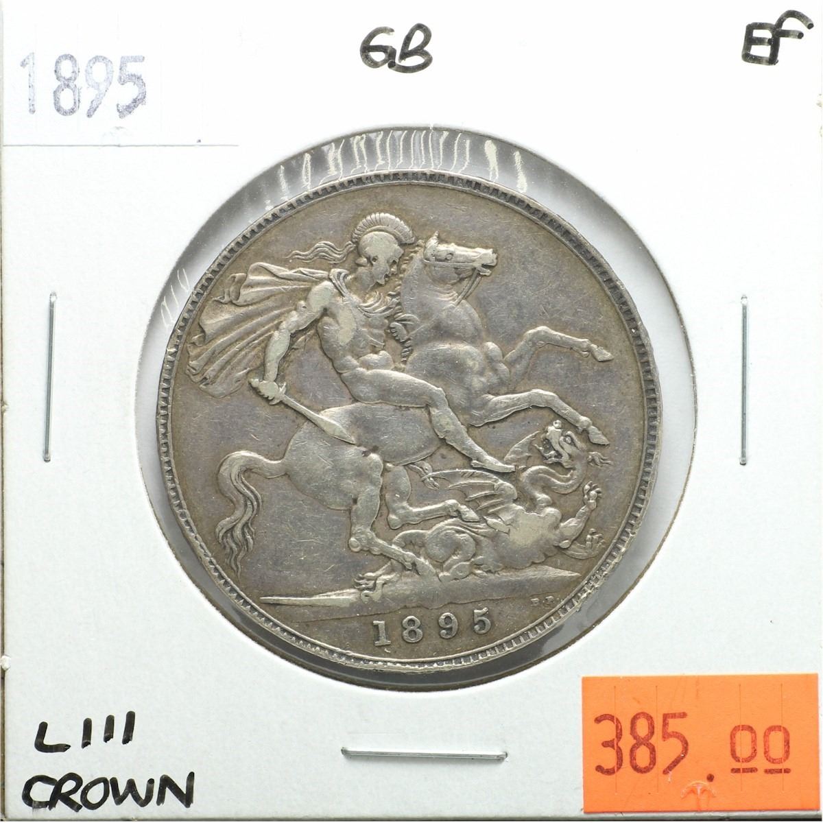 Great Britain 1895 Crown; LIII; EF