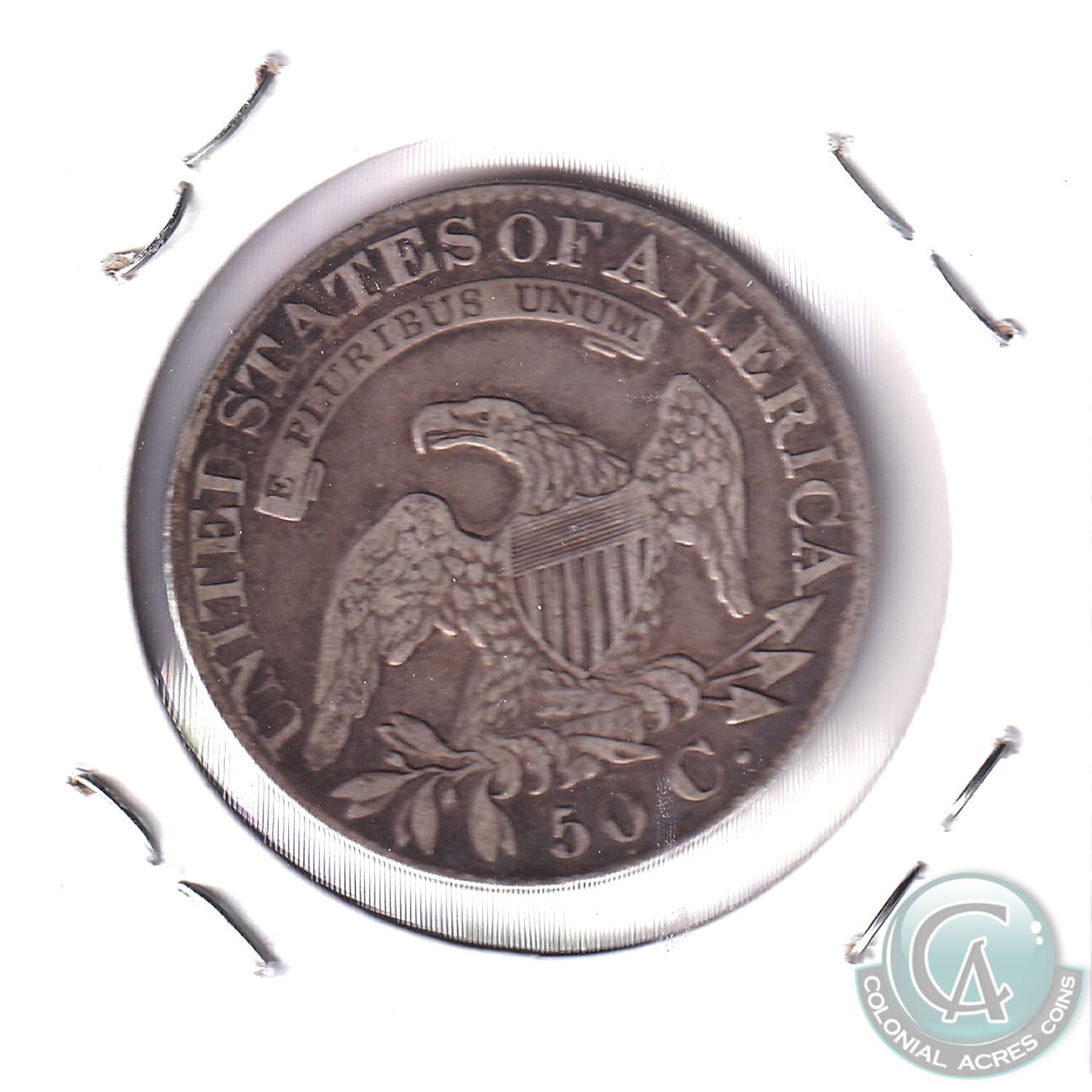 1828 United States Capped Bust 50-cent.