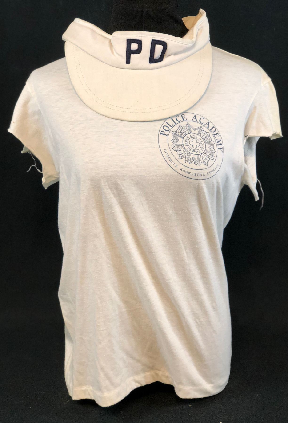 Police Academy Movies - "Leslie Easterbrook" Callahan Police Shirt & Visor