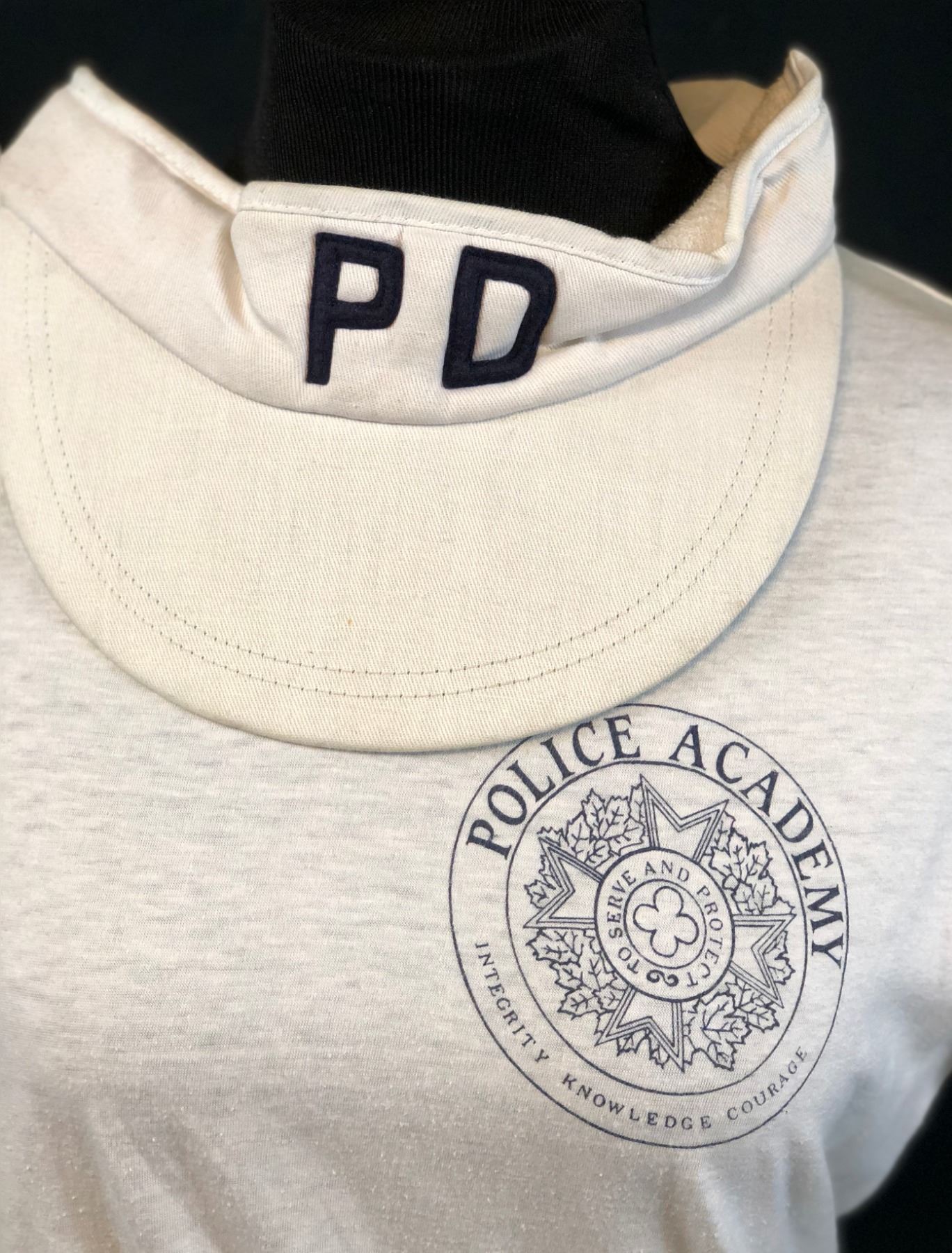 Police Academy Movies - "Leslie Easterbrook" Callahan Police Shirt & Visor