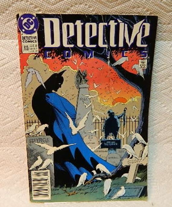DETECTIVE #610 - COVER TORN & TAPED - CONDITION BAD