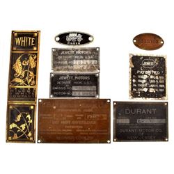 Collection of VIN and Chassis Plates