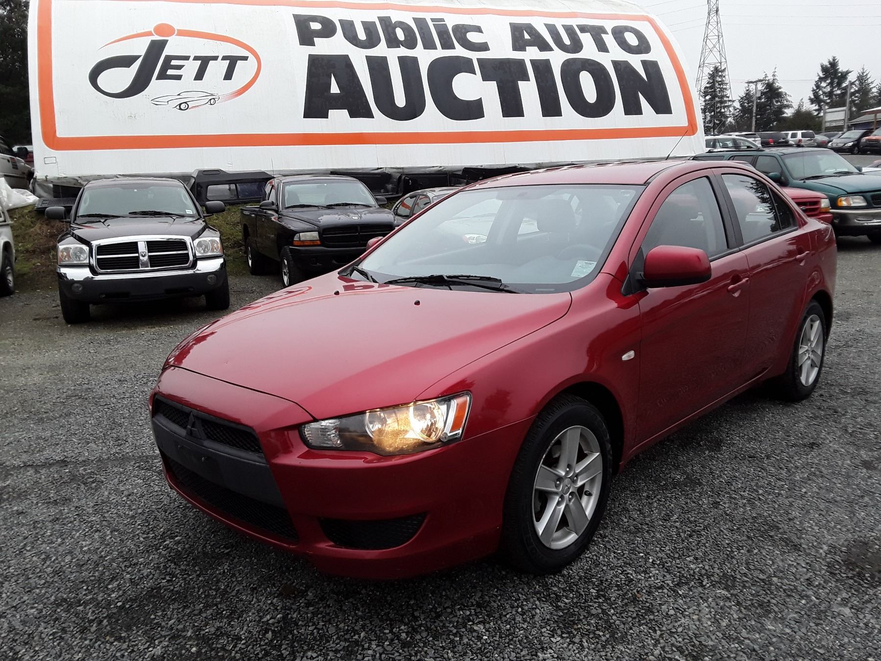 I5 -- 2008 MITSUBISHI LANCER ES , Red , 178614 KM's