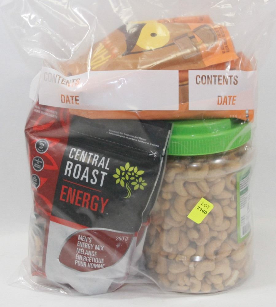 BAG OF ASSORTED NUTS