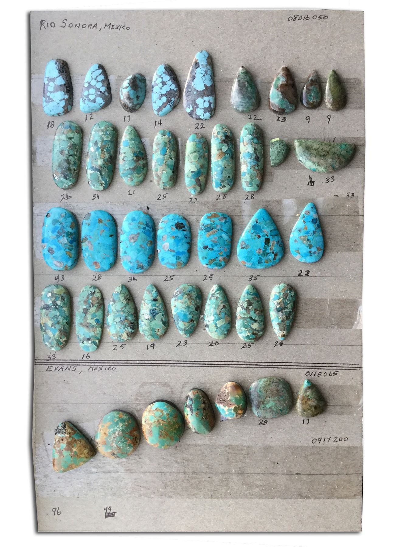 Jeweler's Turquoise Card