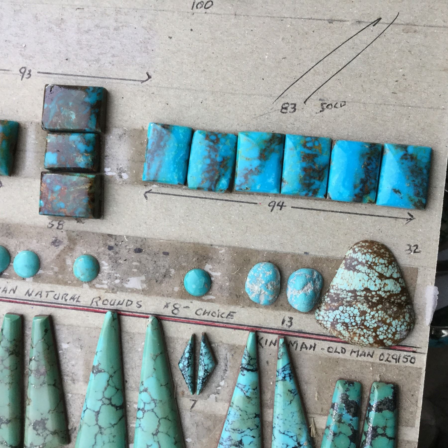 Jewelers Turquoise Card