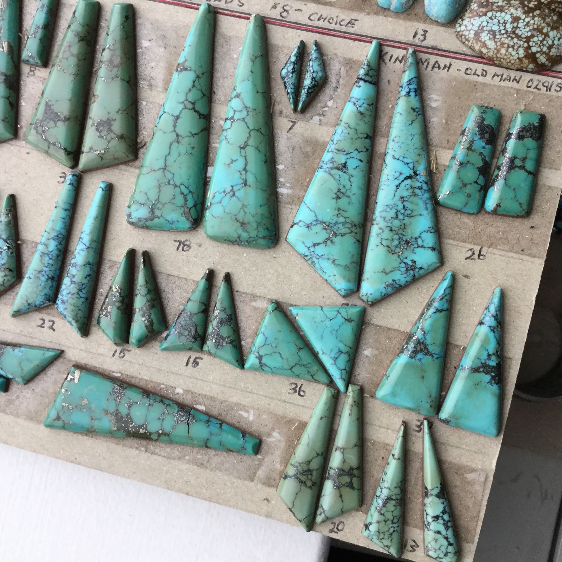 Jewelers Turquoise Card