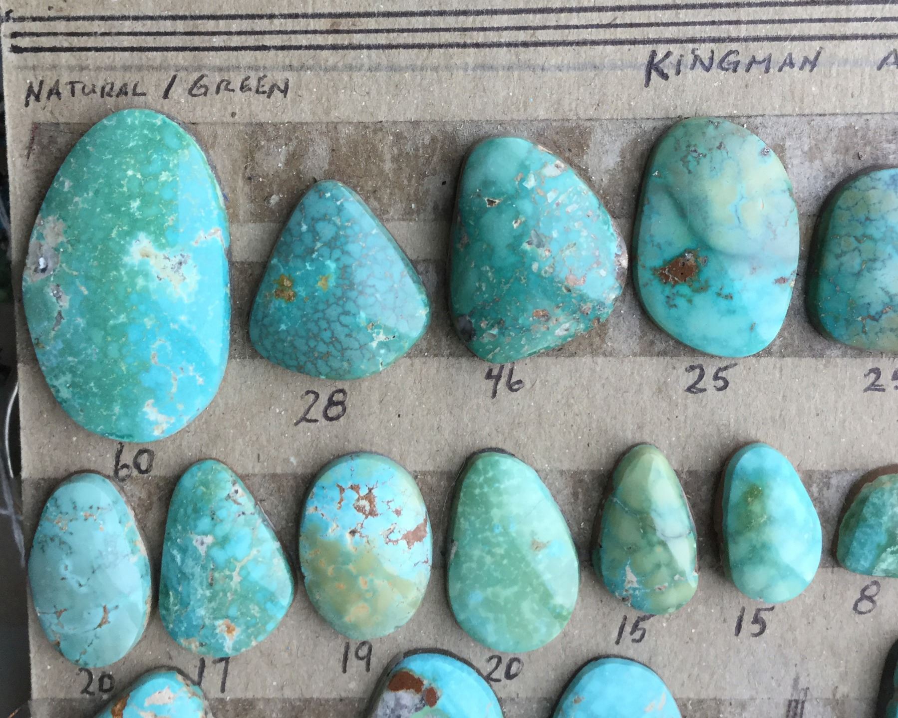 Jewelers Turquoise Card