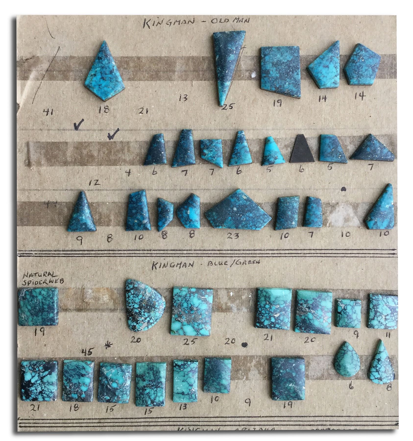 Jewelers Turquoise Card