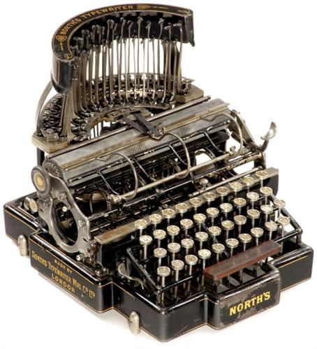 North's Typewriter, 1892