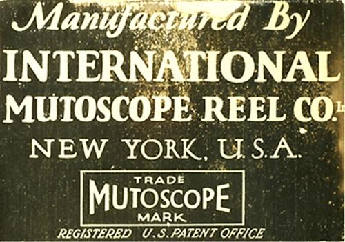 Original-Mutoscope "Peep Show", um 192