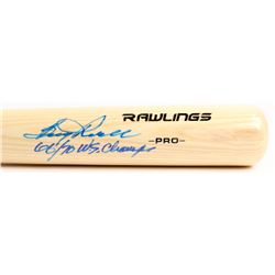 Boog Powell Signed Rawlings Pro Baseball Bat Inscribed "66/70 W.S ...