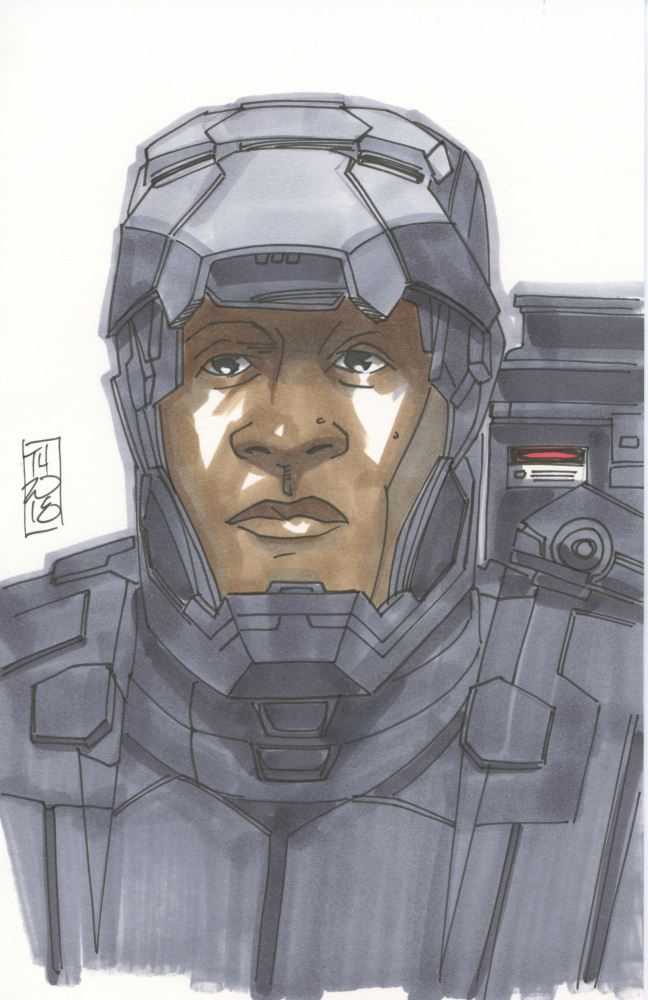 War Machine Drawing