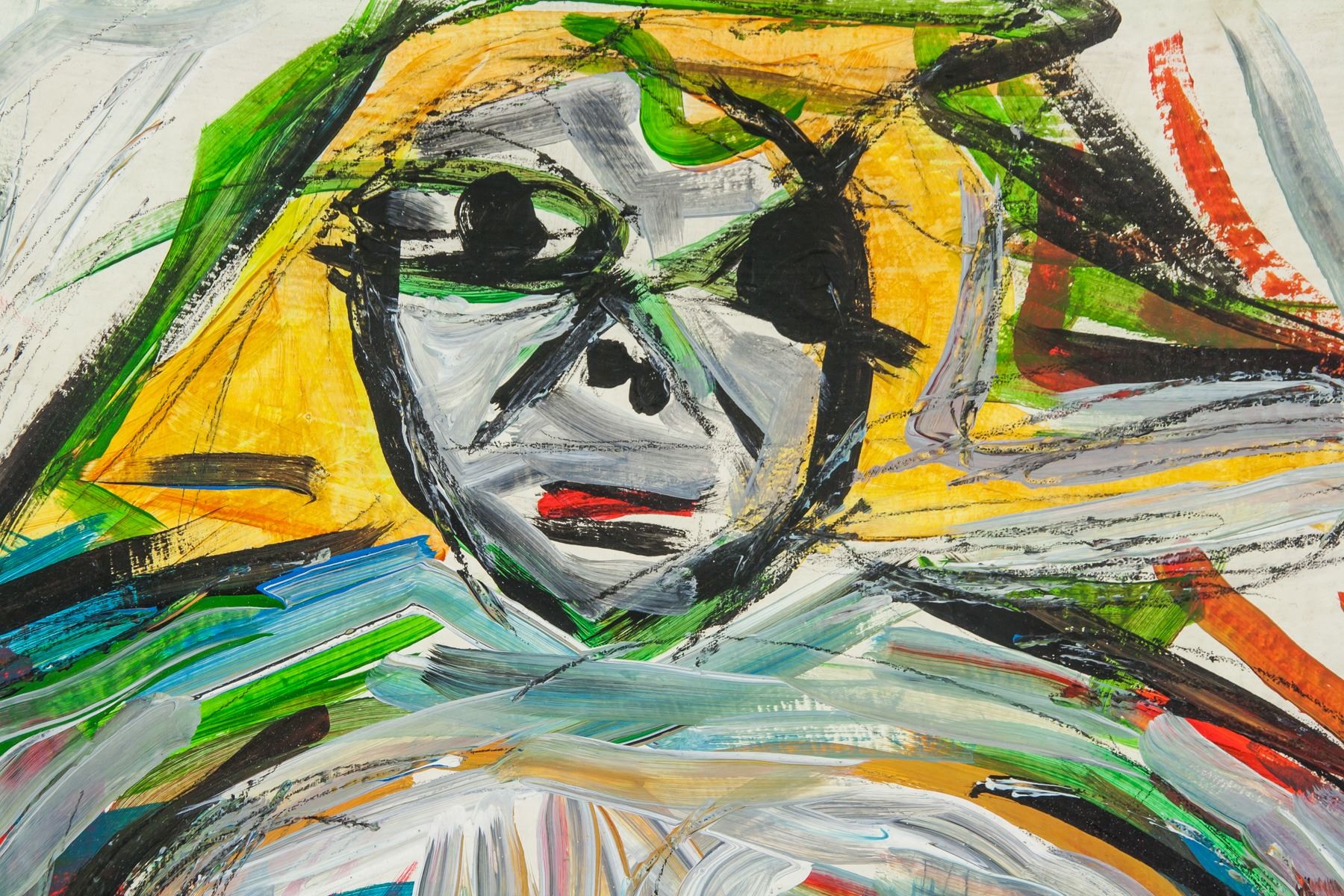 Dutch Abstract Oil Signed Willem de Kooning