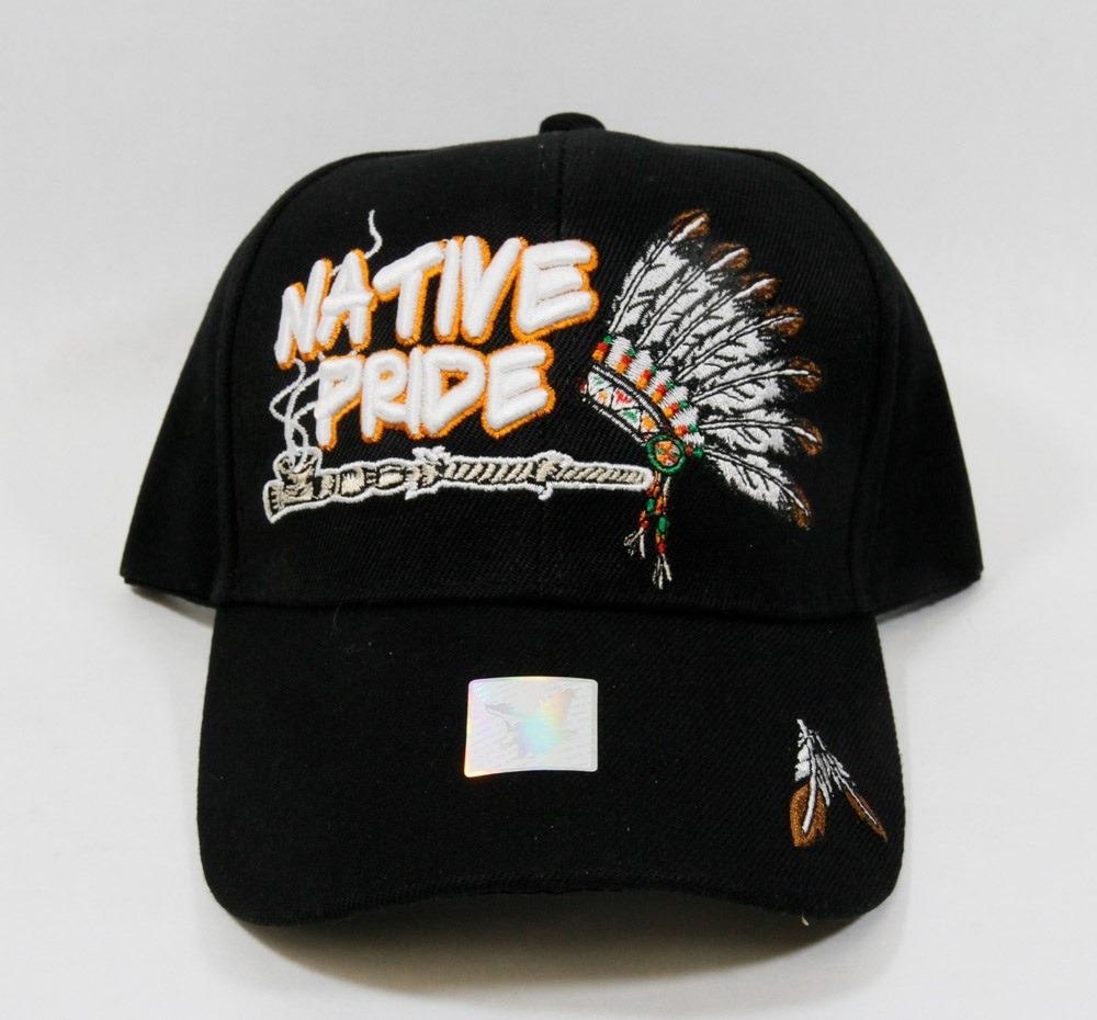 NEW "NATIVE PRIDE" ADJUSTABLE BALL CAP