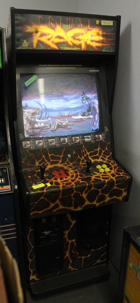 VINTAGE ATARI PRIMAL RAGE ARCADE GAME