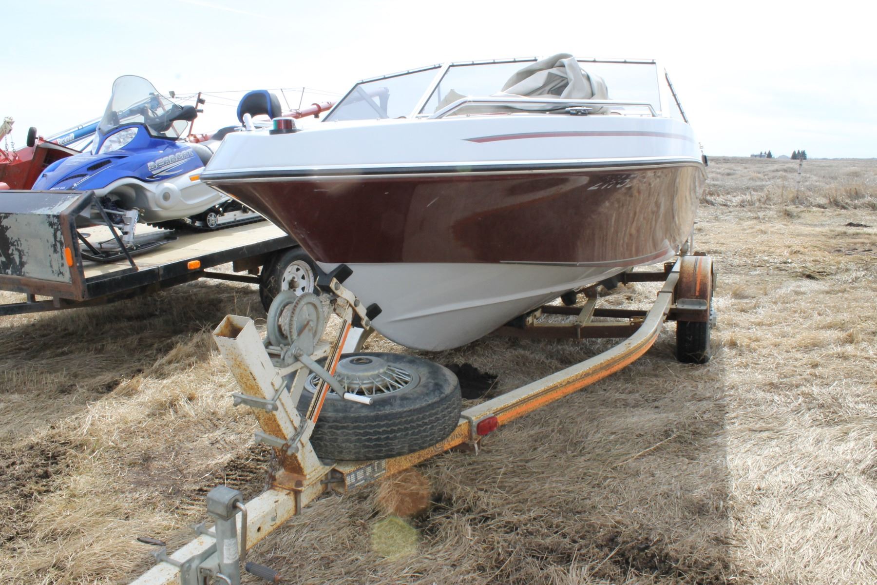 INVADER BOAT & TRAILER