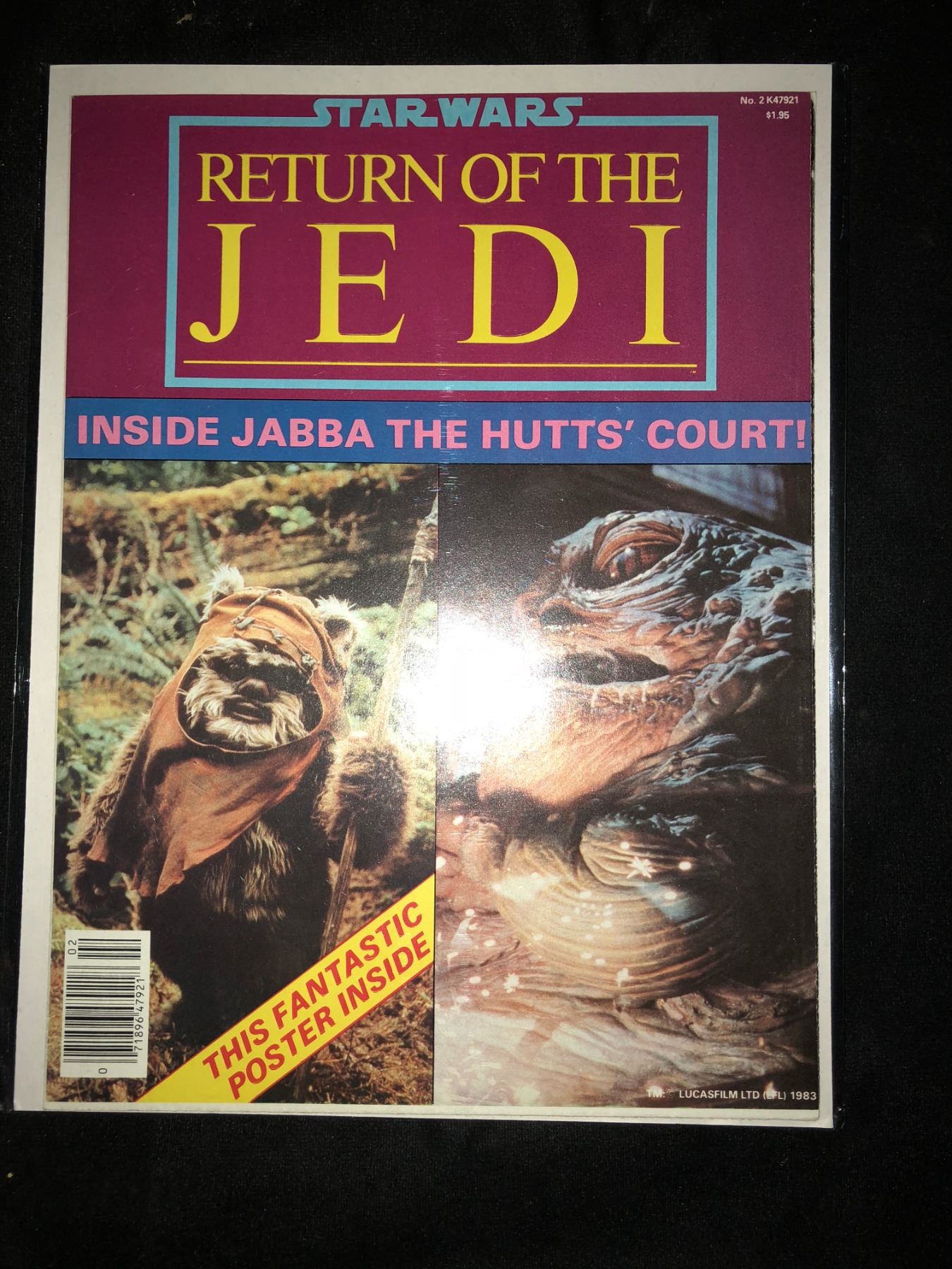 Star Wars Return Of The Jedi Inside Jabba The Hutts Court! Poster ...