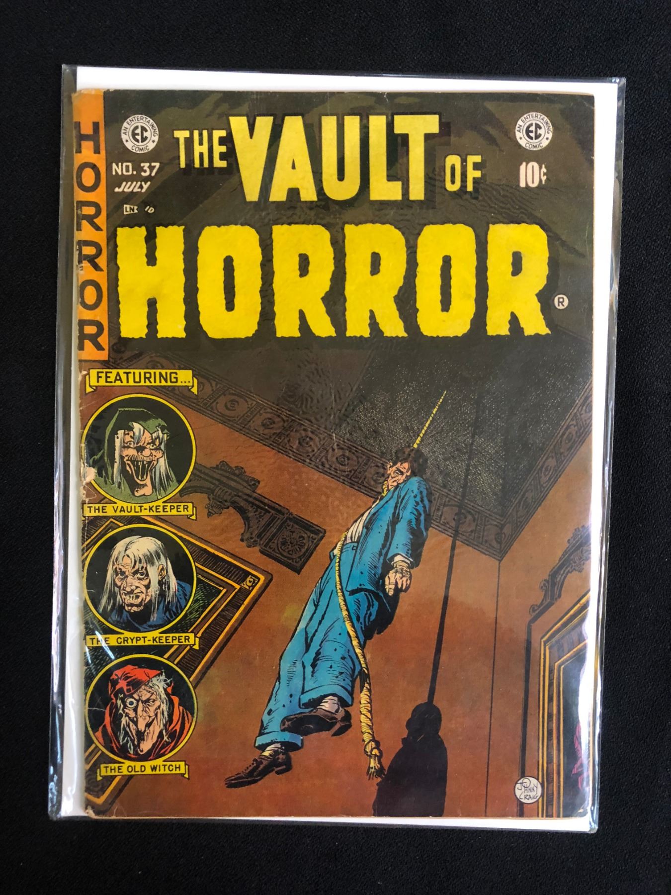 THE VAULT OF HORROR #37 (ENTERTAINING COMICS)