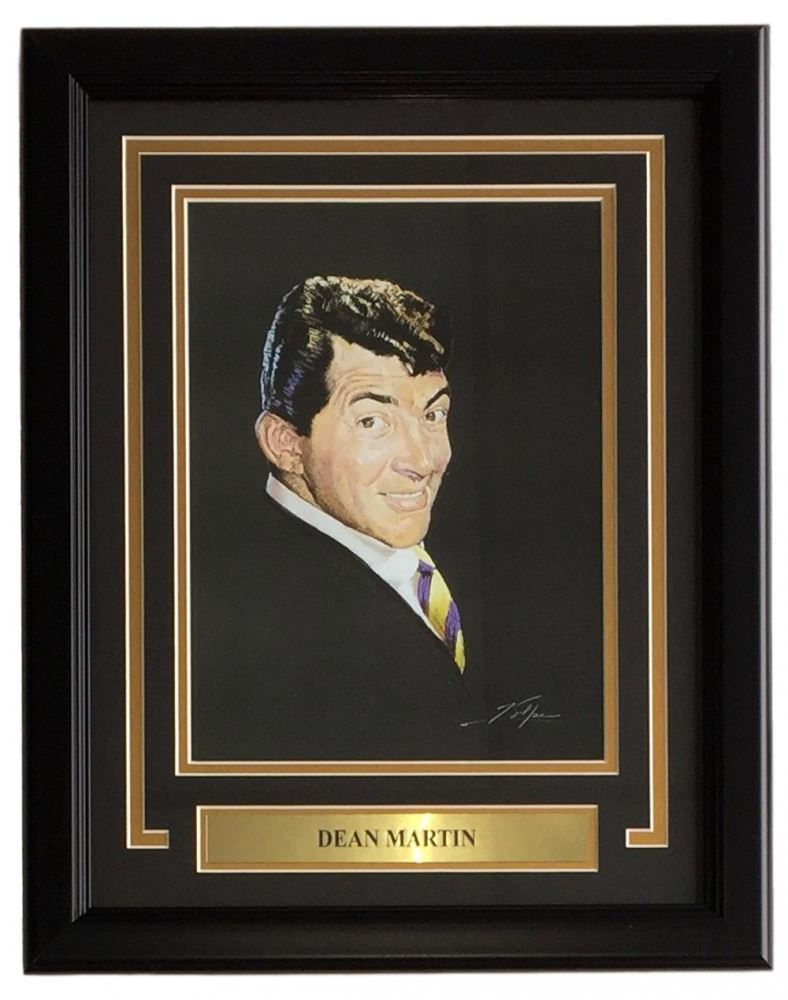 Dean Martin 16x20 Custom Framed Print Display