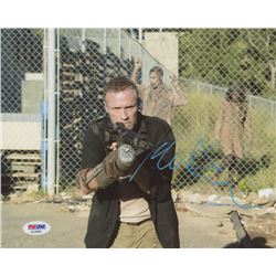 Michael Rooker Signed "The Walking Dead" 8x10 Photo (PSA COA)