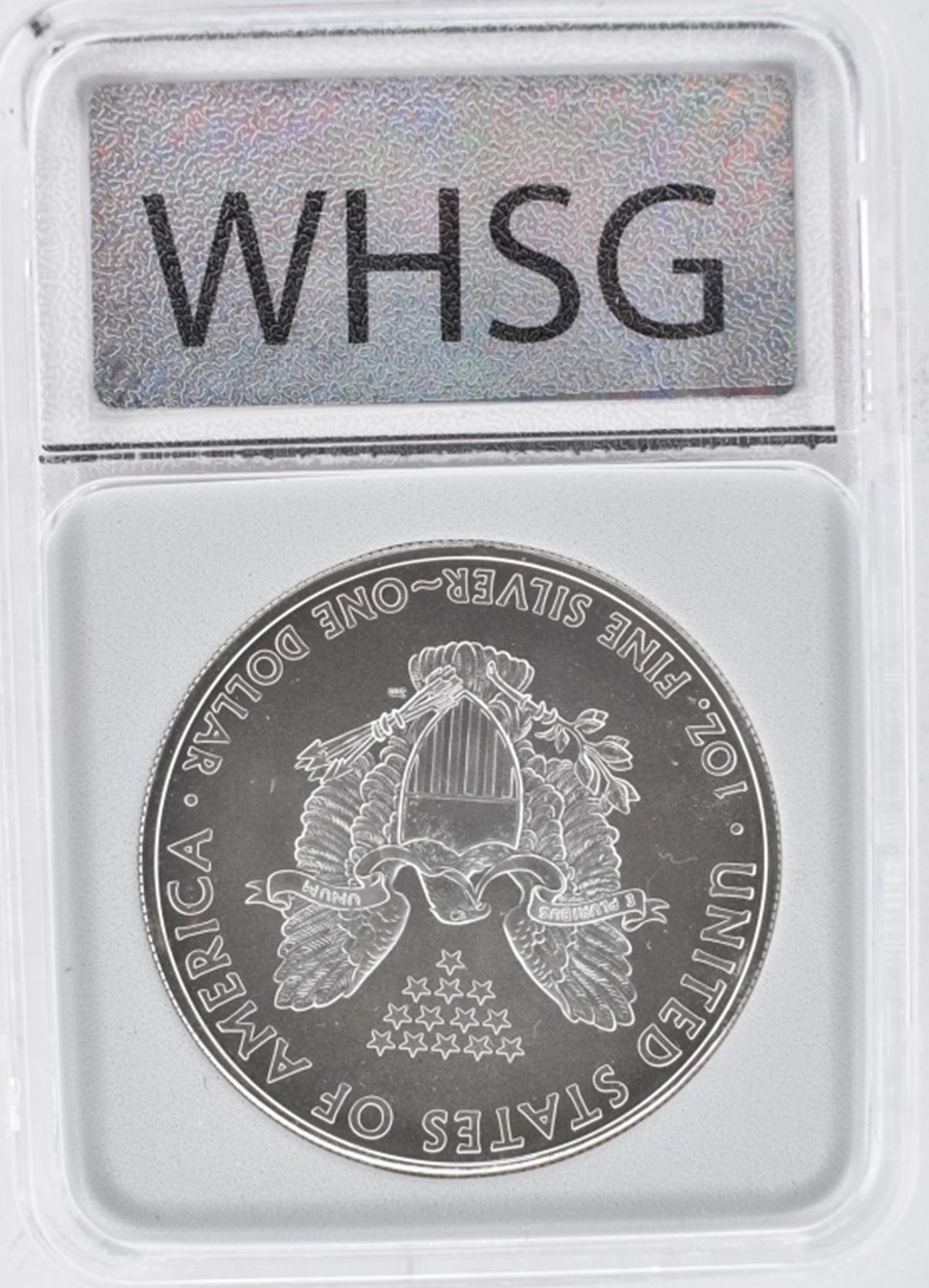 2010 AMERICAN SILVER EAGLE WHSG PERFECT GEM BU