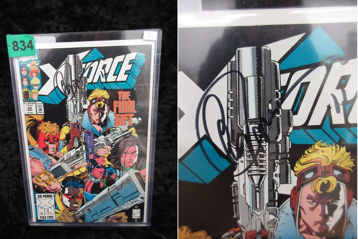 Autographed Greg Capullo 1991 X-Force #22 Comic