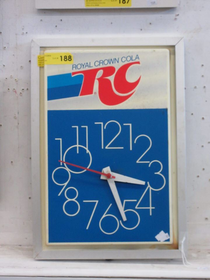 Vintage Electric RC Cola Clock