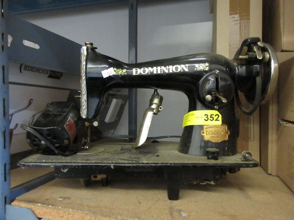 Vintage Dominion Sewing Machine