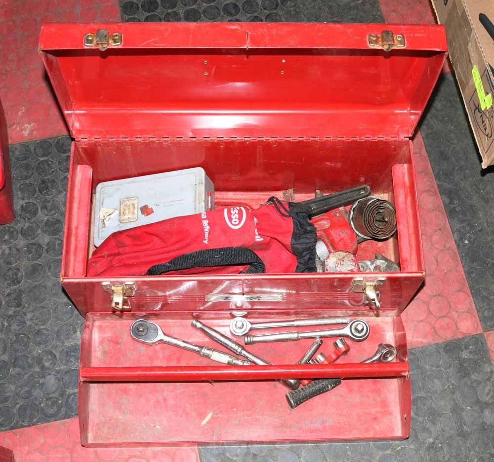 TOOL BOX FULL OF TOOLS