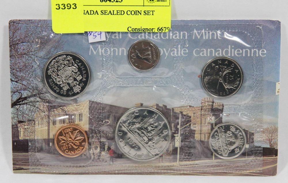 1975 CANADA SEALED COIN SET