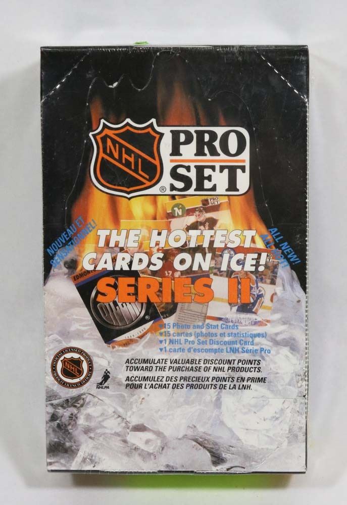 1990 PRO SET HOCKEY SERIES 2 FACTORY SEALED BOX