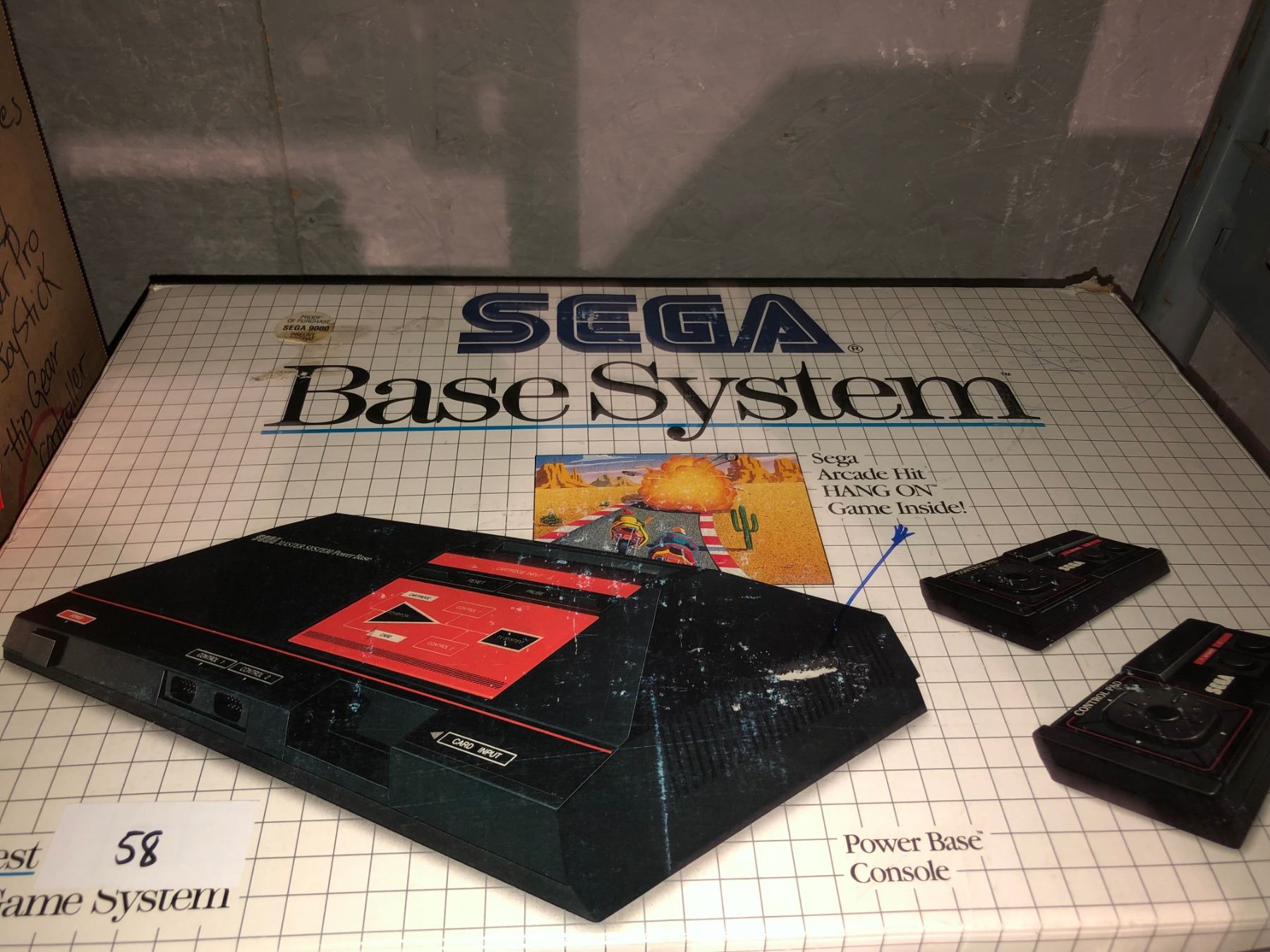 Original gaming systems, old SEGA, Nintendo with games