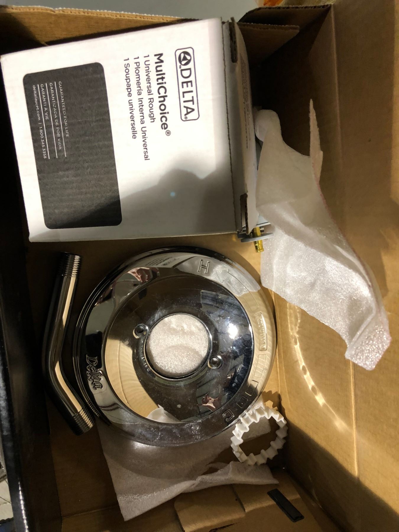 Batman lampshade, Barbie lampshade, Delco cabinet, Delta plumbing fixtures