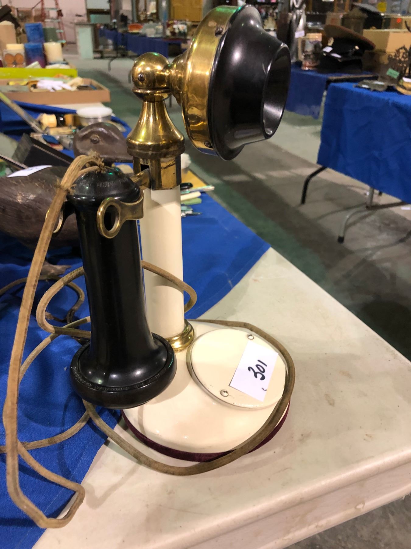 Antique candlestick phone 1913-1914 (good condition) Western Electric