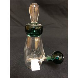 BABY BOTTLE II GLASS BONG WITH BOWL (GREEN)