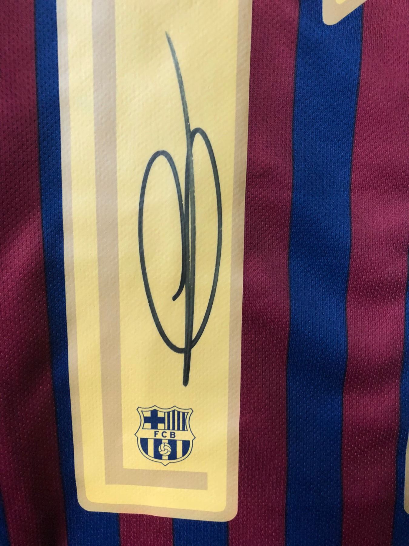 Ousmane Dembele Signed Barcelona Jersey (Beckett COA)