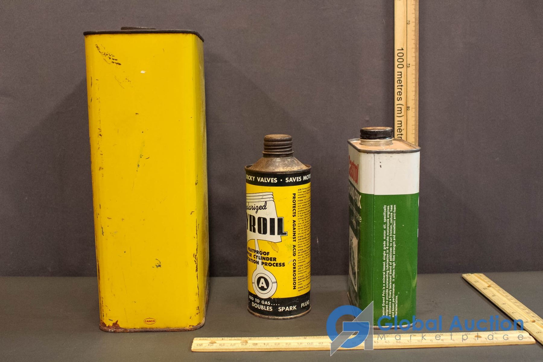 Shell Dentax 90 (w/contents) Pyroil & Castrol 4-Stroke (w/Contents)