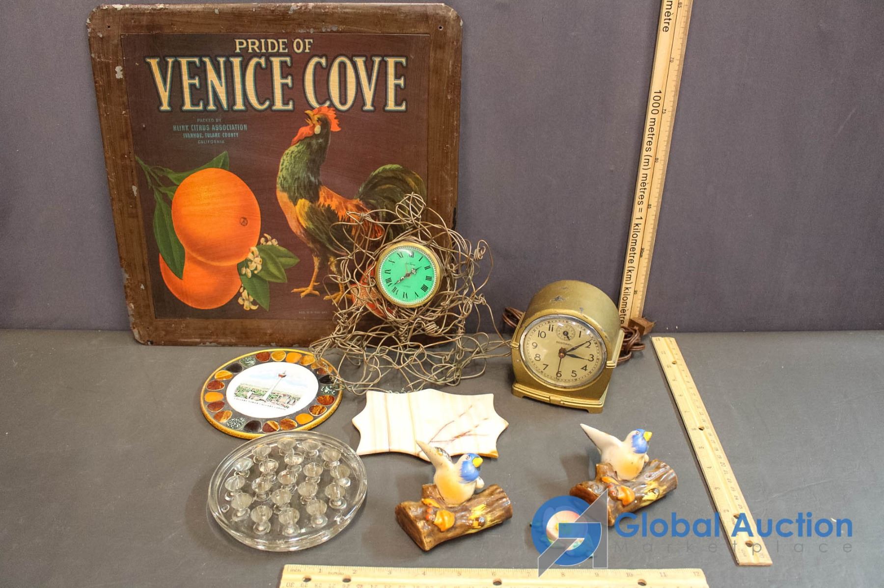 Sentinel Alarm Clock, Seth Thomas 7 Jewels Clock, Pride Of Venice Cove ...