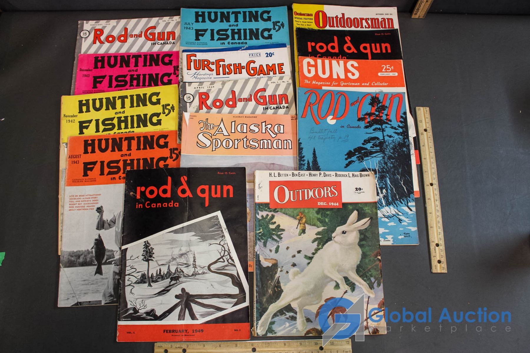 Assortment of Vintage Outdoor, Hunting & Fishing Magazines