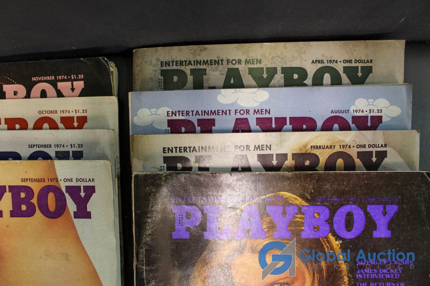 1973-74 Playboy Magazines
