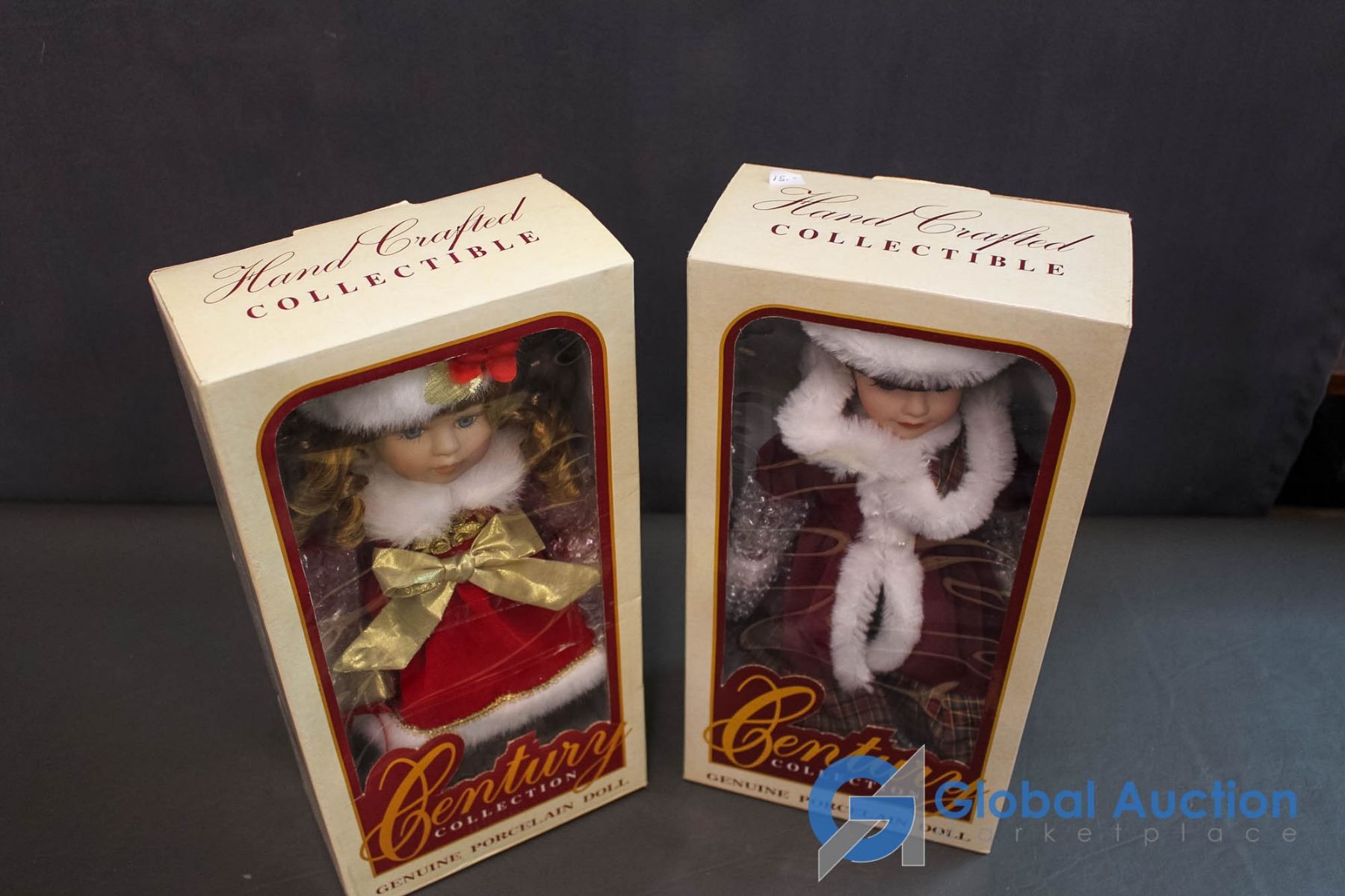 Century Collection Genuine Porcelain Dolls (2)